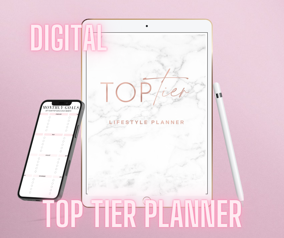 Digital Top Tier Planner – Level Up Sis